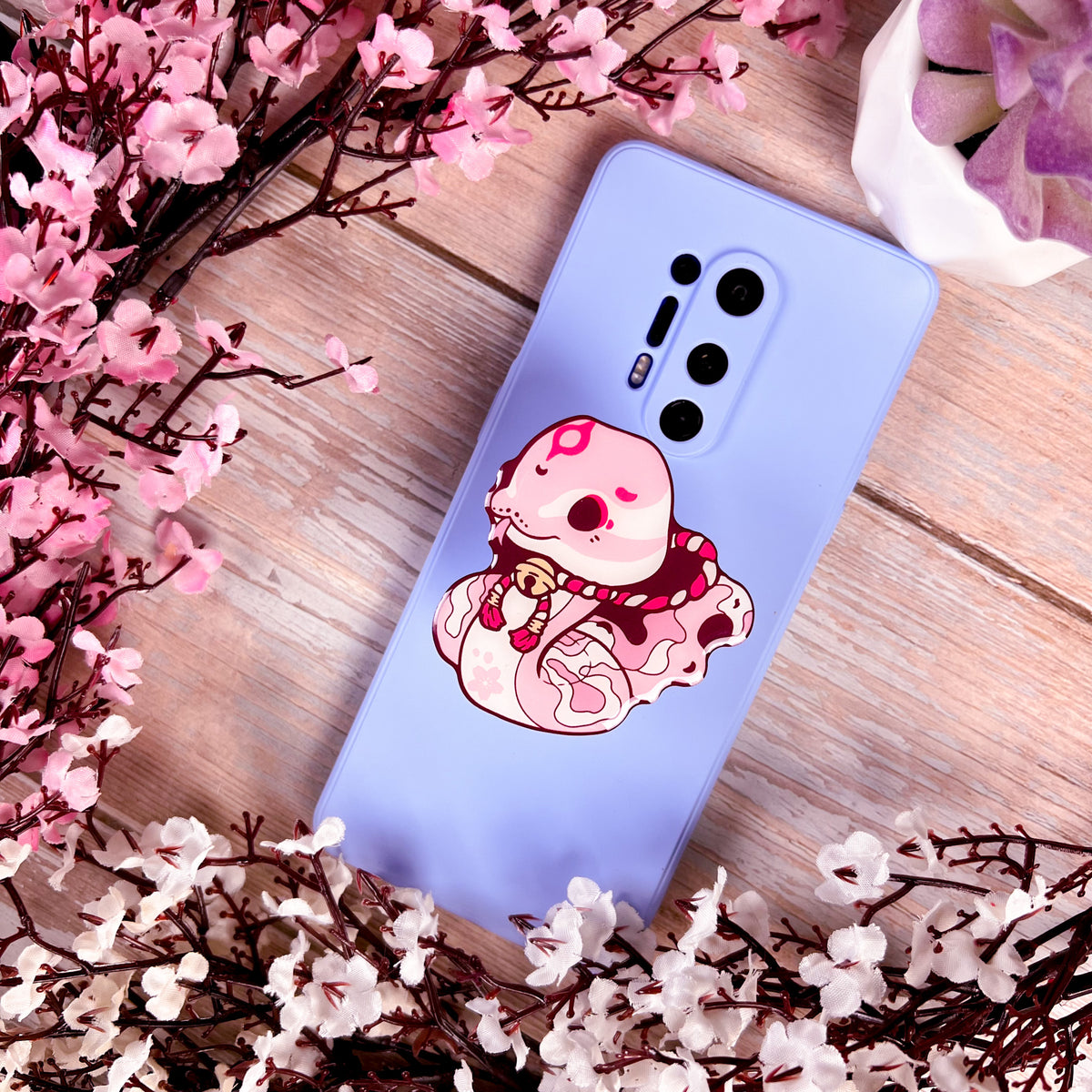 Hanami Snake Phone Grip | Souls Of Nature – Quirkory