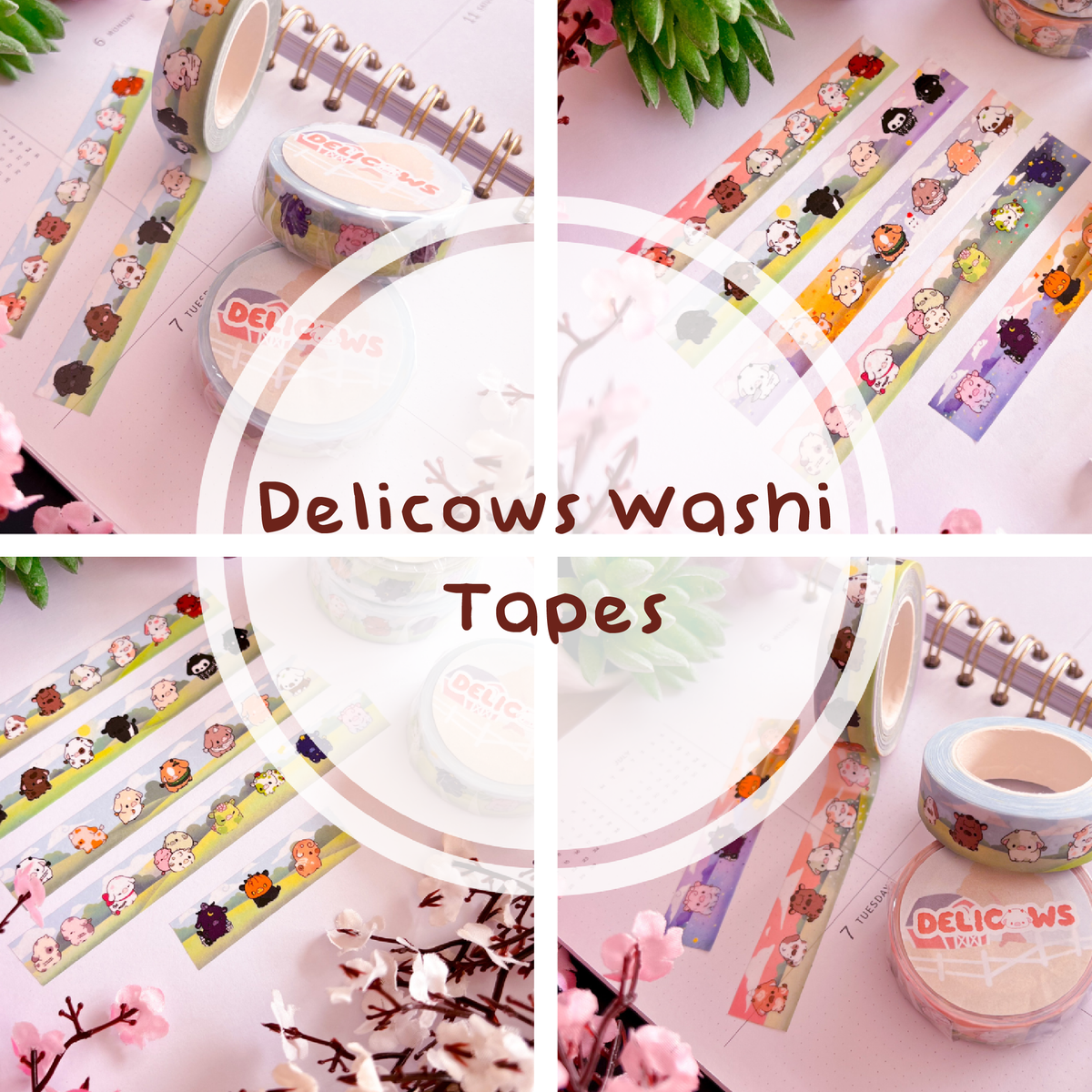 Bundle Washi Tape | Delicows – Quirkory